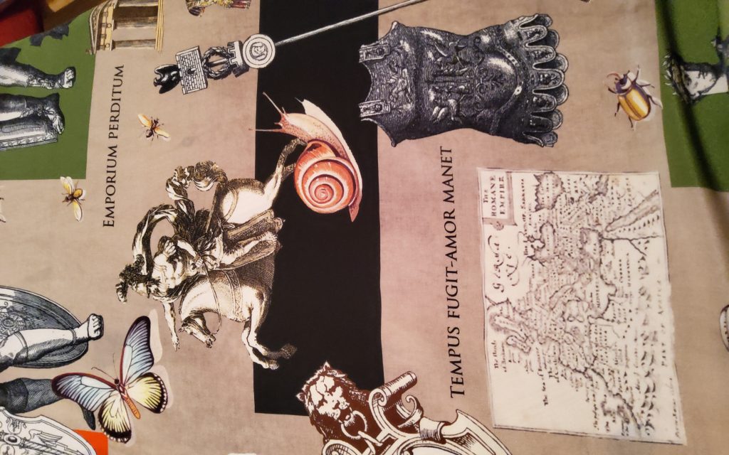 HISTORICAL ANCIENT ROMAN DESIGN HAUTE COUTURE ITALIAN FABRIC/PRICE ...