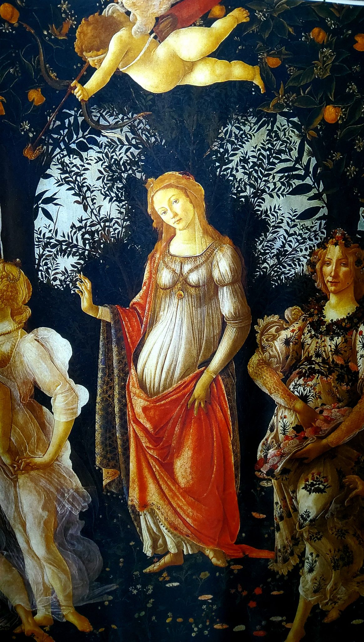 Primavera Sandro Botticelli On The Silk ⋆
