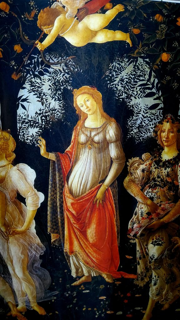 Primavera Sandro Botticelli On The Silk ⋆