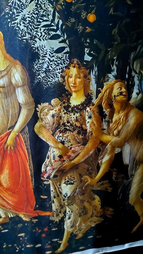 Primavera Sandro Botticelli On The Silk ⋆