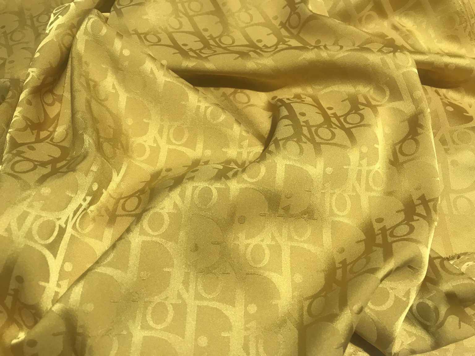 DIOR SILK NEW COLLECTION/Limited Edition Dior Fabric In 18colours/KHAKI ...