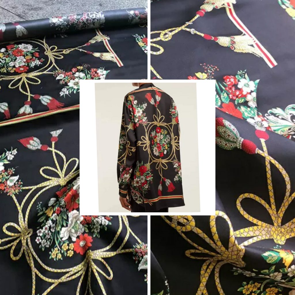 Italian Designer Fabric Collection 2022 Patchwork,thick Cotton+silk ...