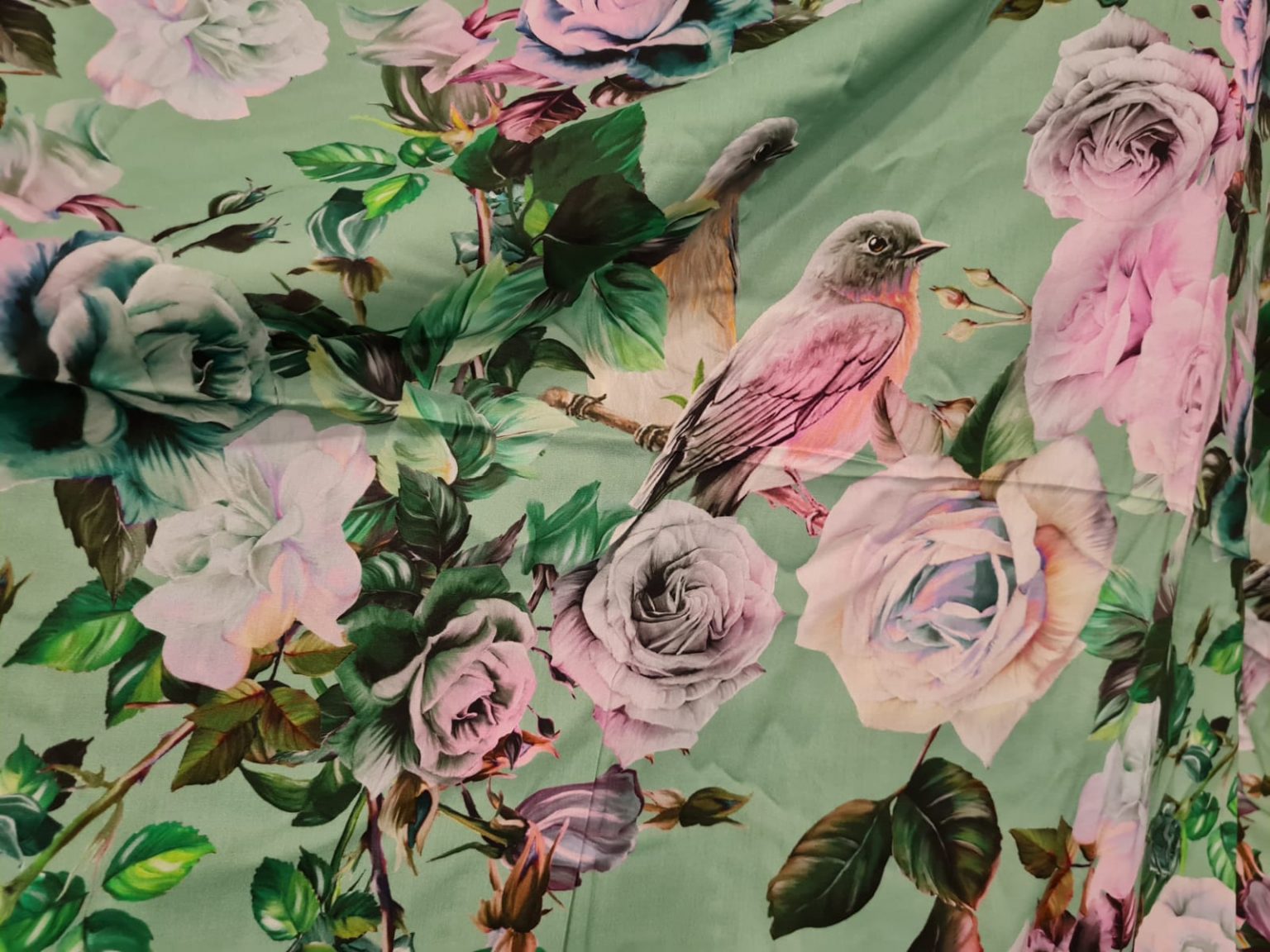 Exclusive Italian Silk Raso Fabric From Fashion Week,Alta Moda With ...