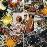 Italian Designer Silk Fabric Cards Design/Fashion Week Sacred Heart ...