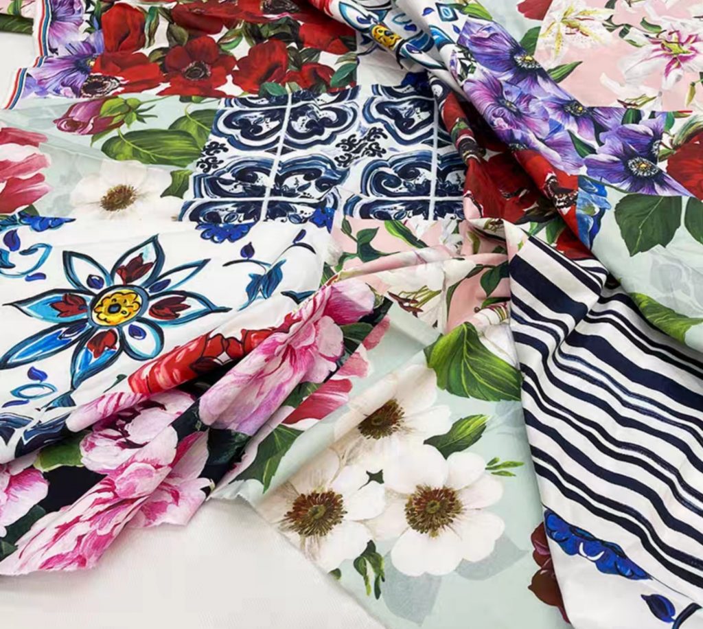 Italian Designer Cotton Fabric,Milano Fashion Week 2021,patchwork ...