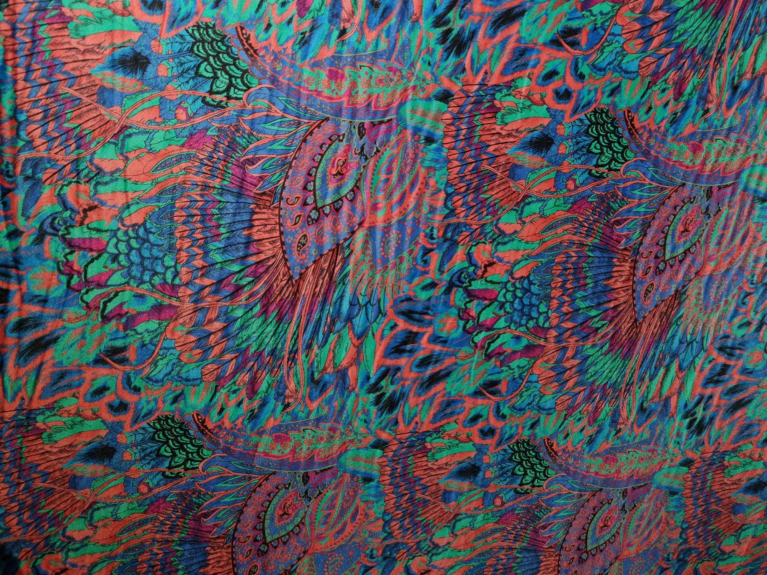 Etro New Collection Italian Stretch Viscose Fabric,very Colourful #2 ⋆ ...